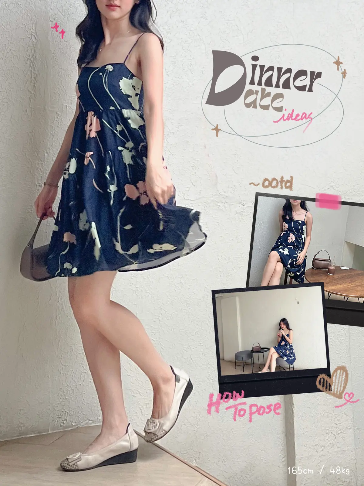 Dinner Date Ideas | Elegant OOTD Pose🥀 | Galeri diposting oleh felicia | Lemon8