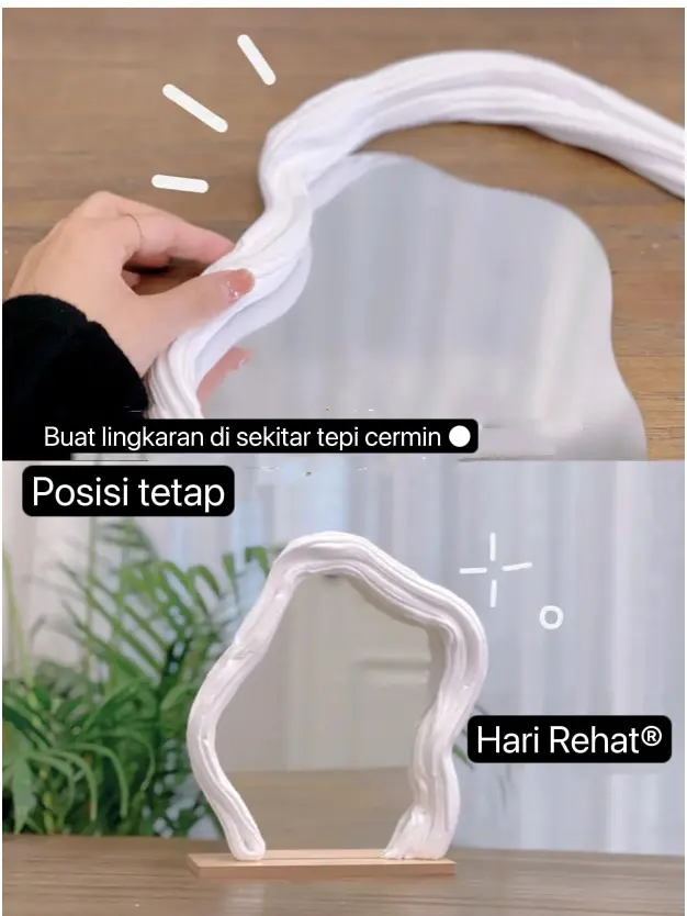 🌸 DIY | Tutorial Cermin bagus | Galeri disiarkan oleh Jessieee | Lemon8
