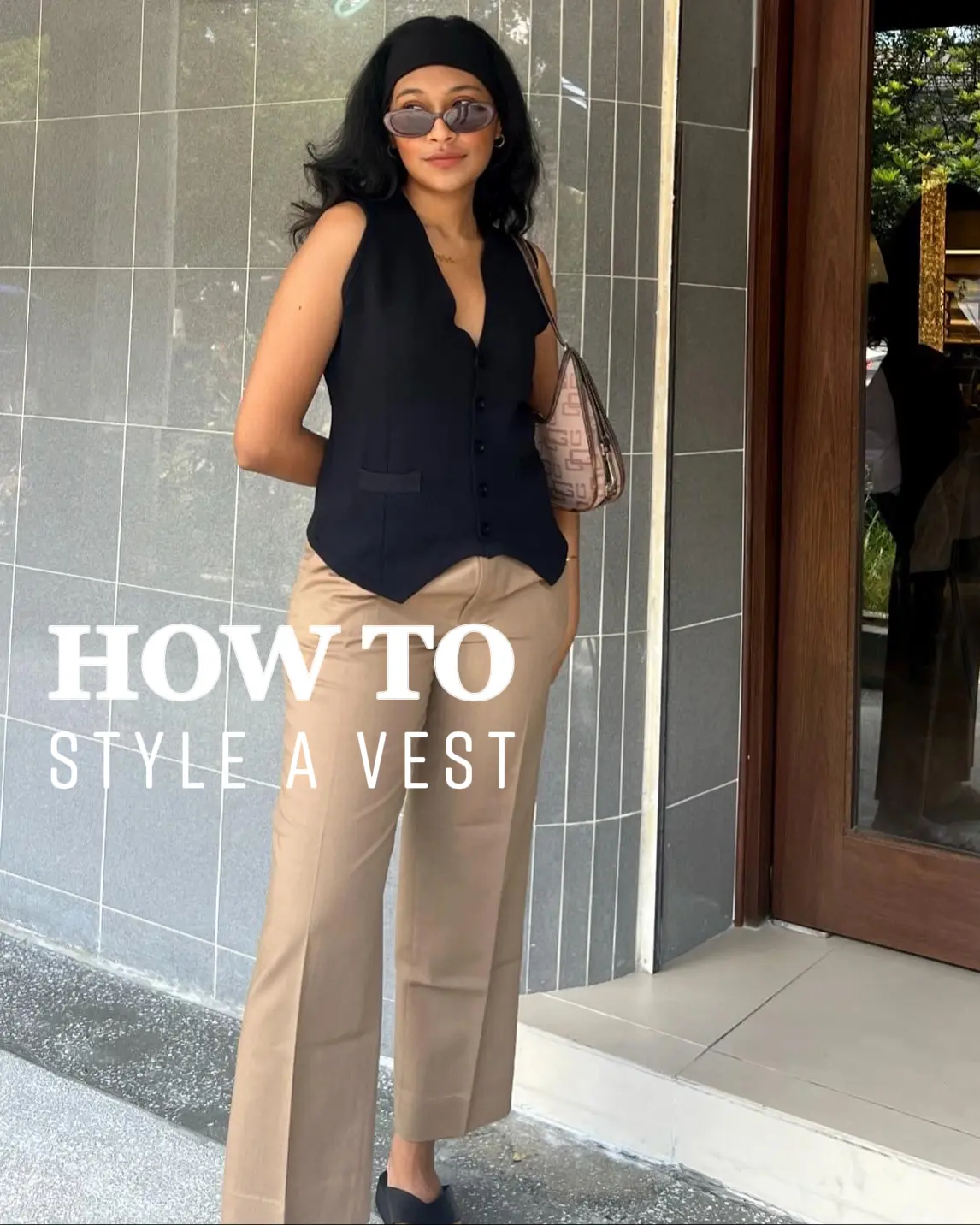 How to style a vest | Galeri disiarkan oleh sasha 🌷 | Lemon8