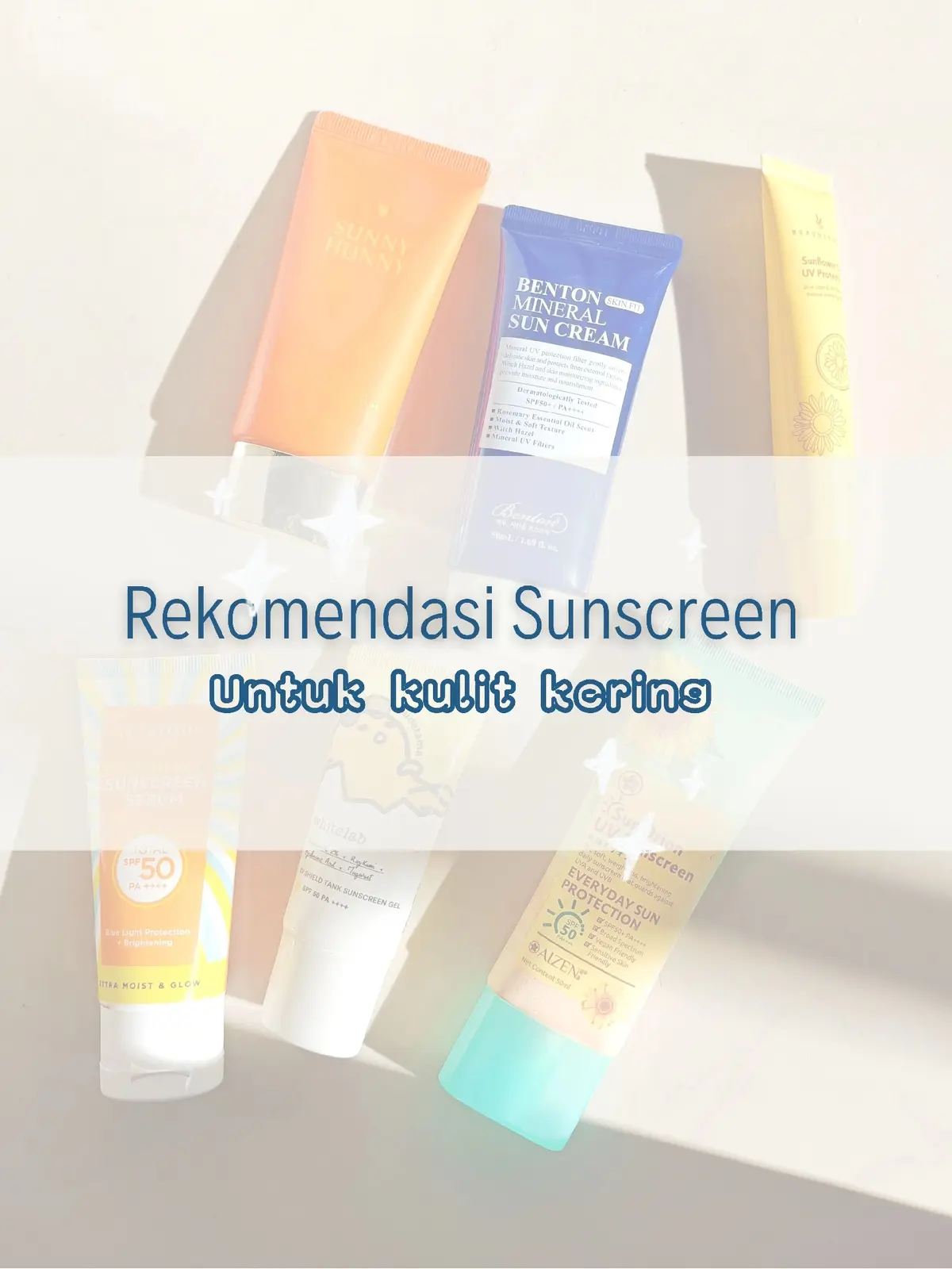 sunscreen untuk kulit kering dan kusam | Lemon8