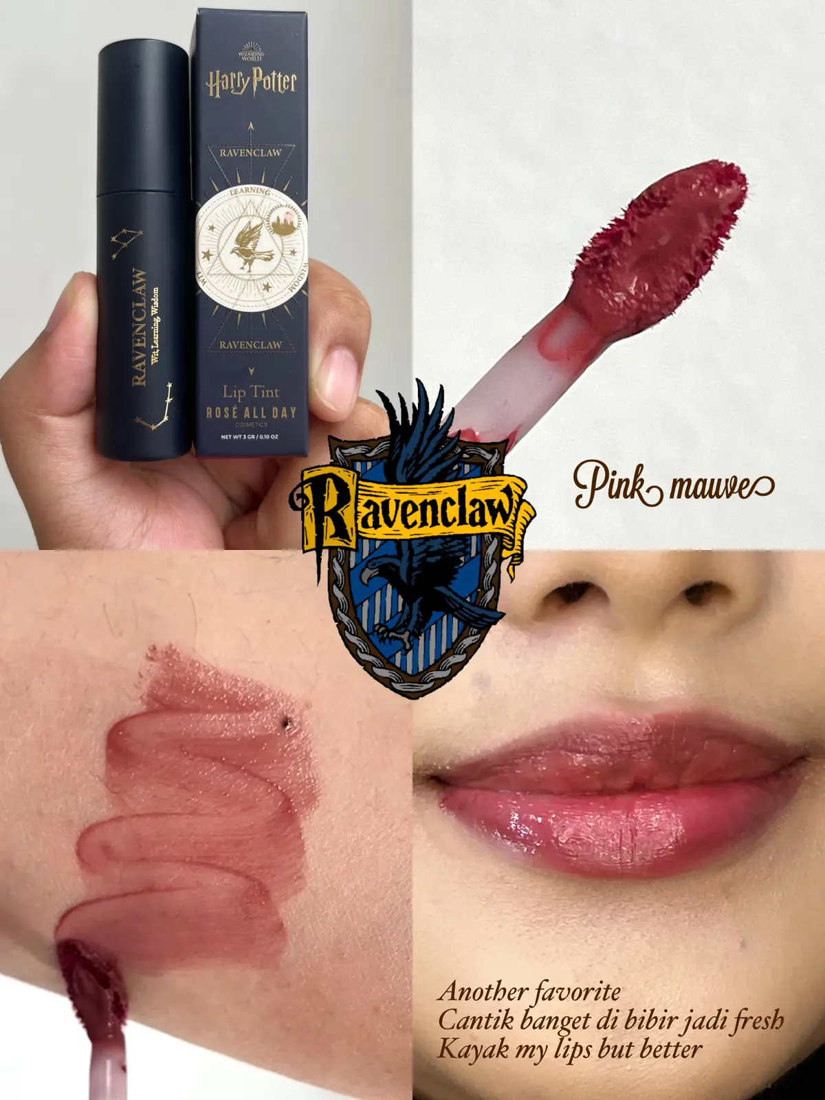 Rose All Day Harry Potter Liptint Review | Galeri diposting oleh Nadia⚜️ | Lemon8