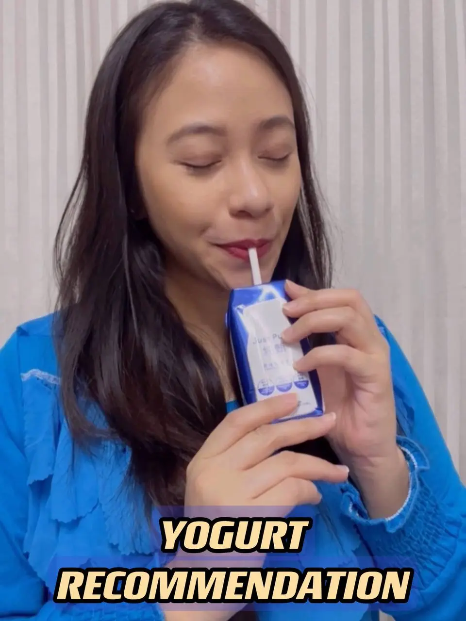 MAKAN YOGURT GUNA STRAW 😋 | Galeri disiarkan oleh Fiera Zint | Lemon8