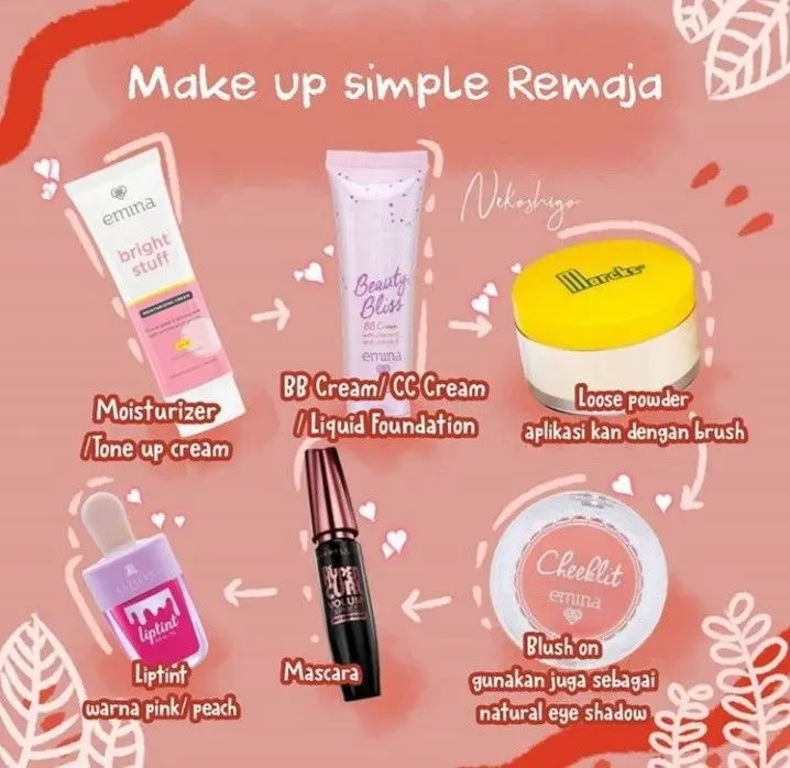 Make Up simple remaja | Galeri diposting oleh adma | Lemon8