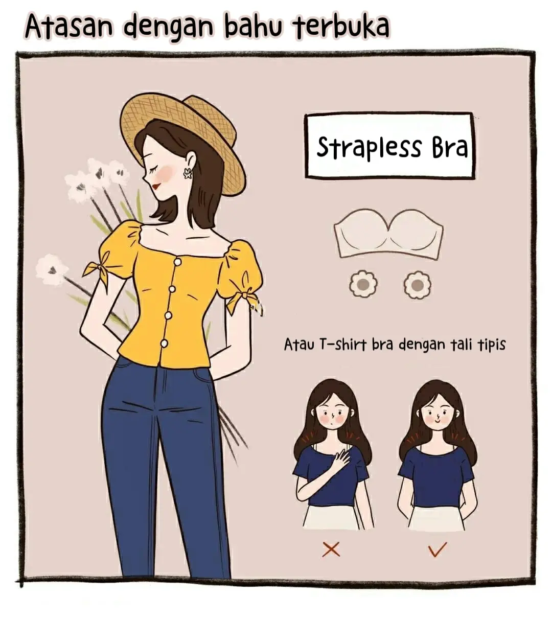 👙MEMILIH BRA YANG COCOK UNTUK OUTFIT KAMU ️ | Galeri diposting oleh ...