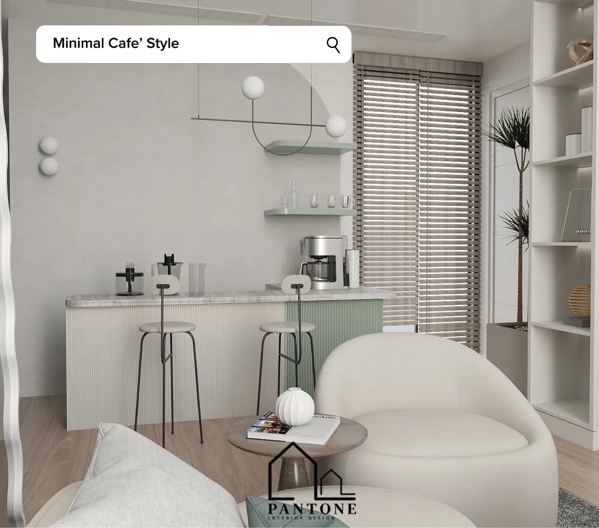 Minimal Cafe’ Style ผสมความคลาสสิคนิดๆ | แกลเลอรีที่โพสต์โดย Pantoneinterior | Lemon8