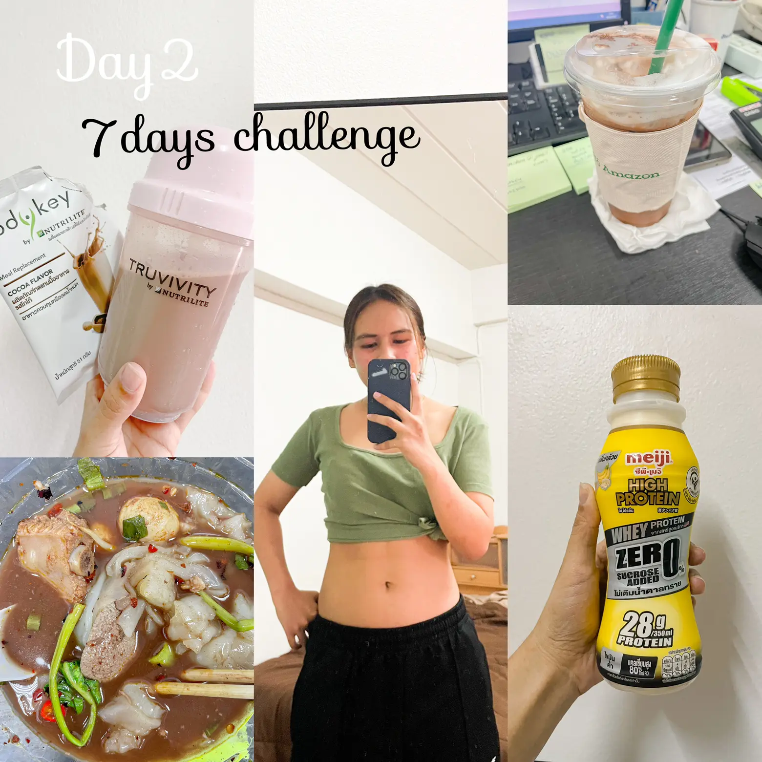 7days challenge เดย์2 | แกลเลอรีที่โพสต์โดย Aomnz | Lemon8
