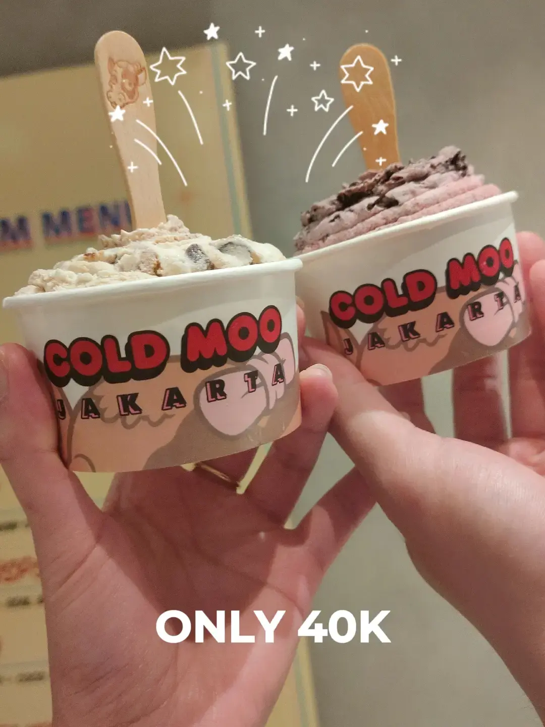 COLD MOO ICE CREAM | Galeri diposting oleh AnjaniFajri | Lemon8