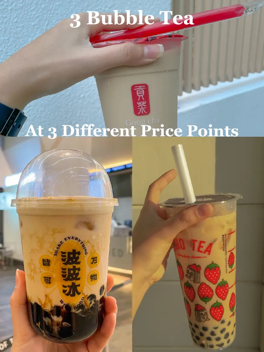 3 bubble tea at 3 different price points | Gallery posted by Yan Hui | Lemon8