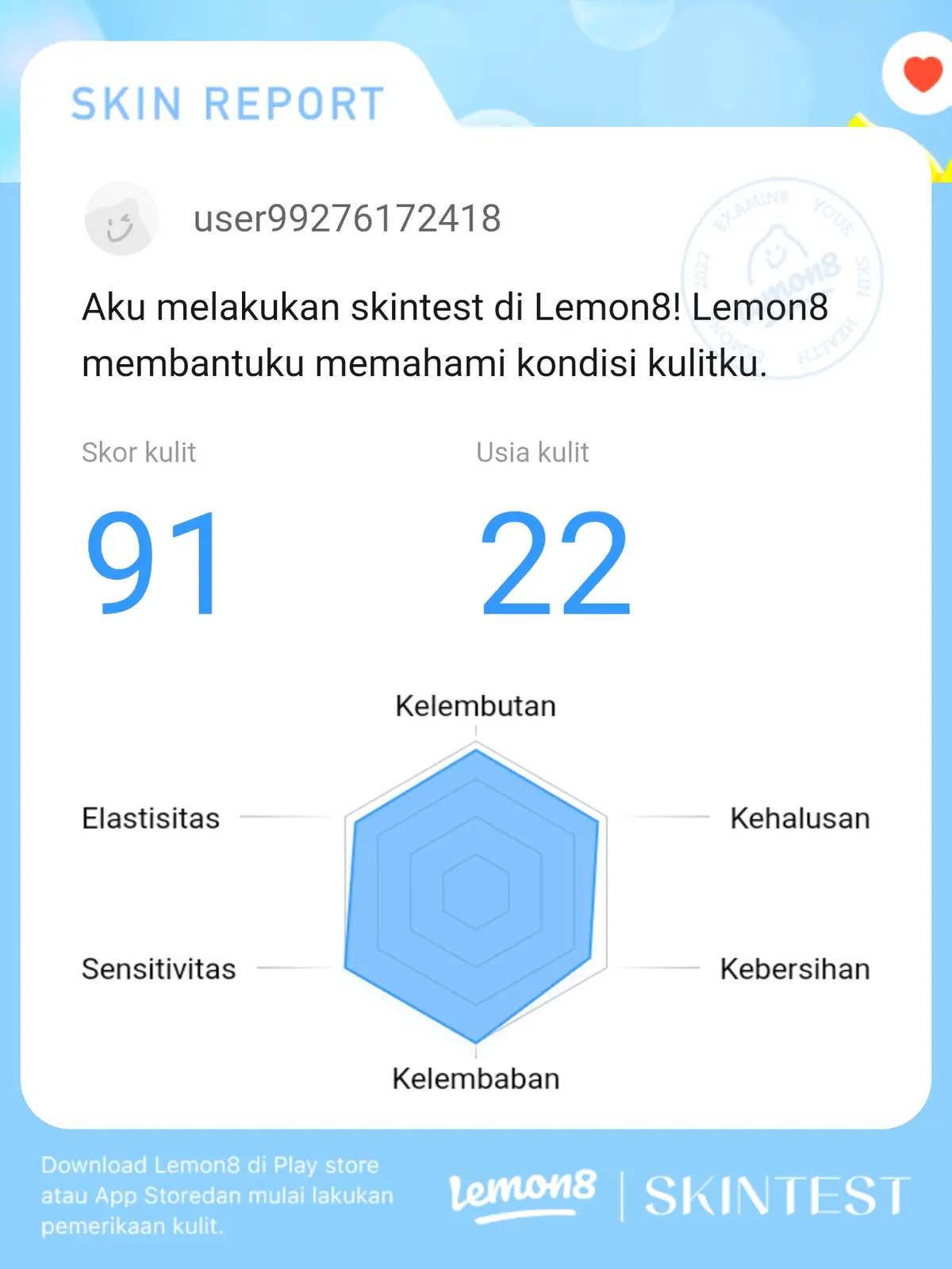 periksa kondisi kulit mu | Galeri diposting oleh Shela_Alesh | Lemon8