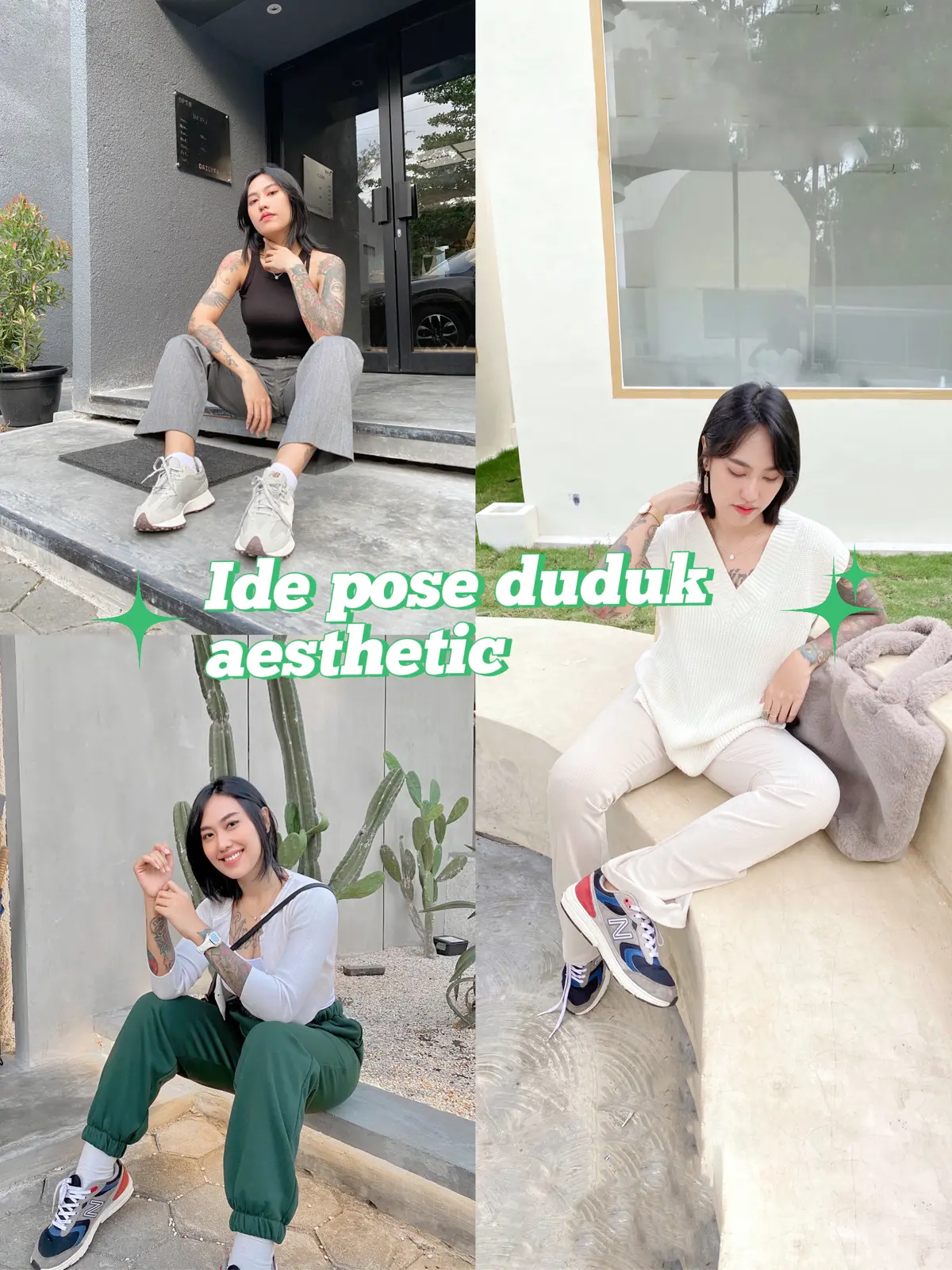 Ide Pose Duduk | Galeri diposting oleh Virginiaobed | Lemon8
