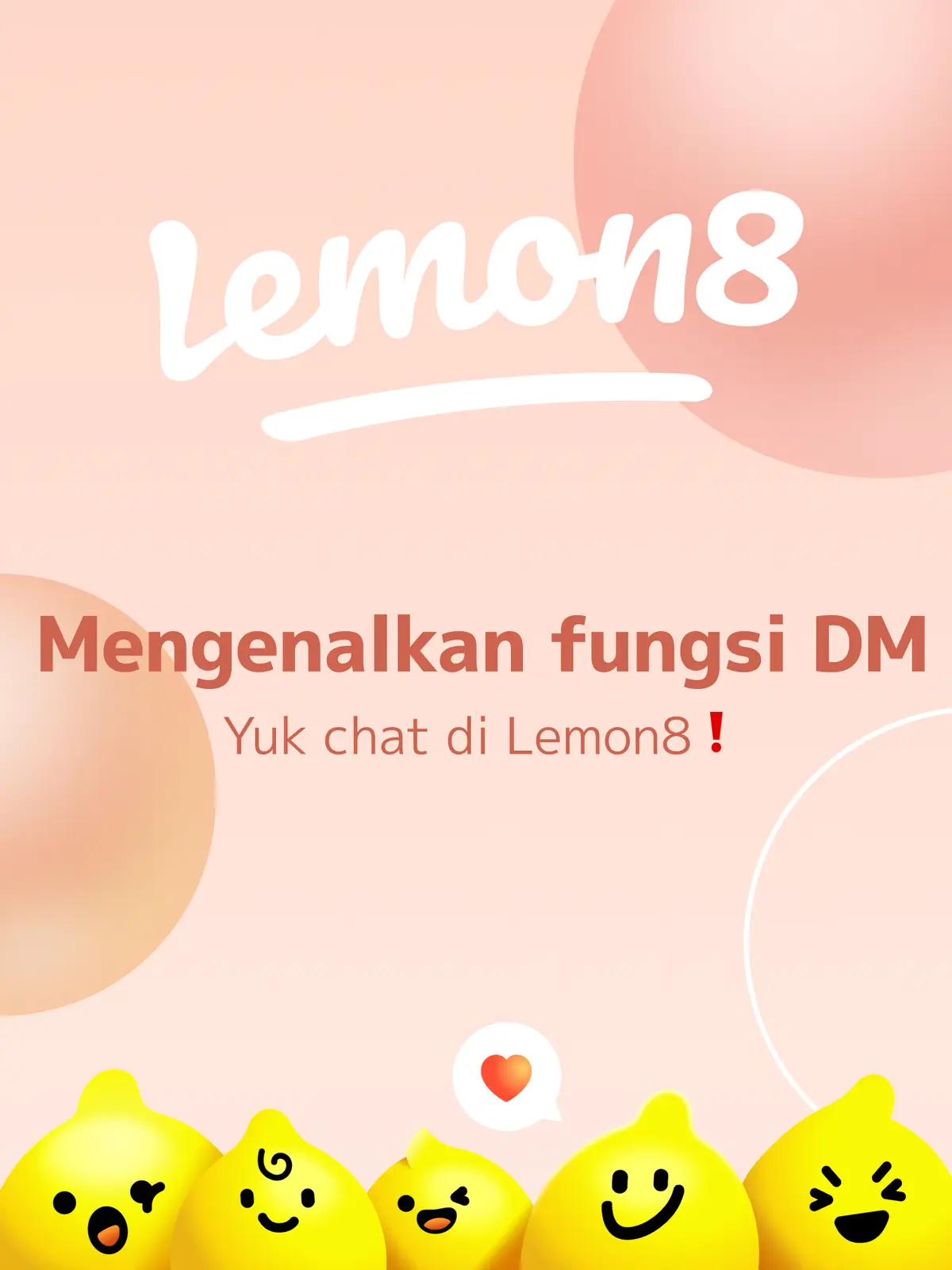 Mengenalkan fungsi DM 🍋 Yuk chat di Lemon8 | Galeri diposting oleh Lemon8_tutorial | Lemon8
