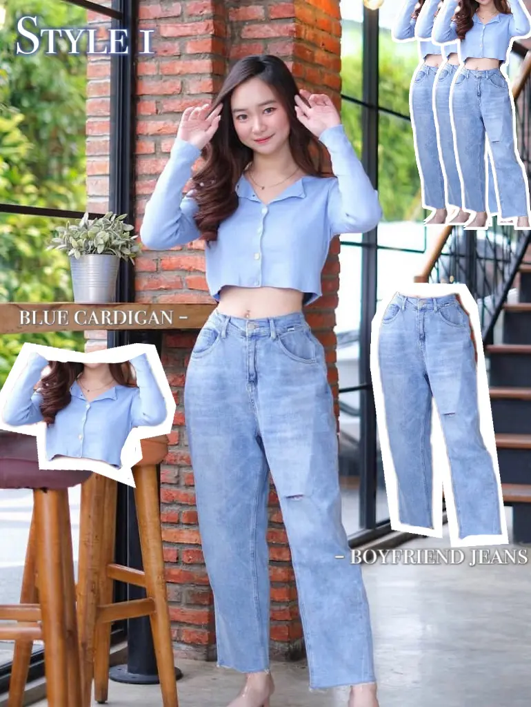 Blue On Blue Outfit Ideas 💙 | Galeri diposting oleh Erika Cecilia | Lemon8
