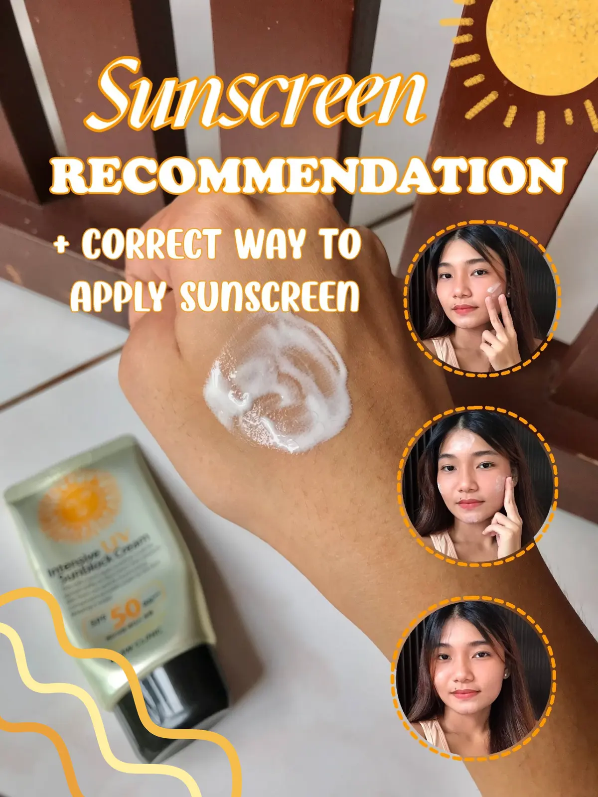 SUNSCREEN Reco + Correct Way to Apply Sunscreen 🌞 | Gallery posted by ...
