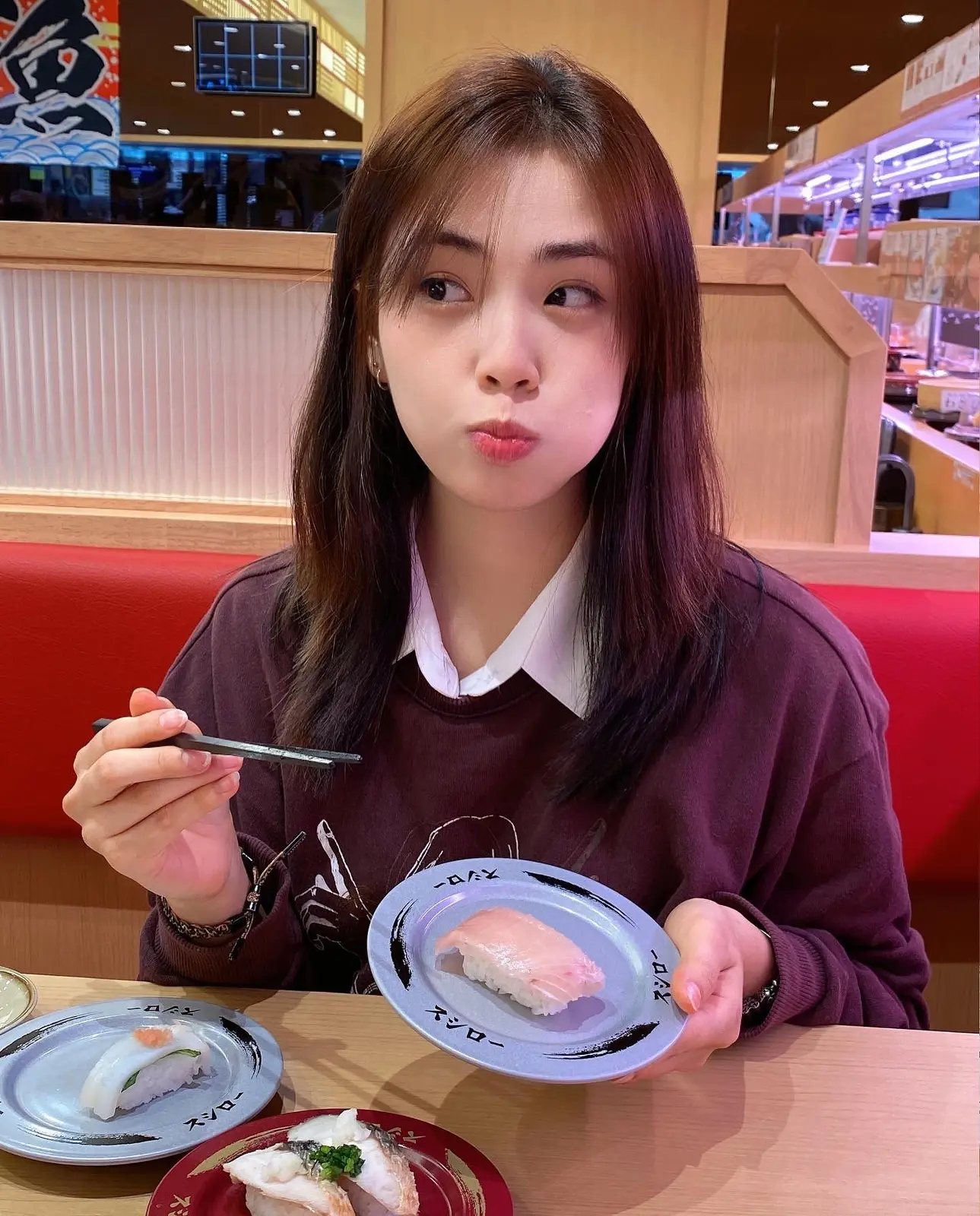 อิตะดะคิมัส วันนี้พามากินอาหารญี่ปุ่นที่ Sushiro Thailand 🍣🇹🇭 | แกลเลอรีที่โพสต์โดย 22XPIM | Lemon8