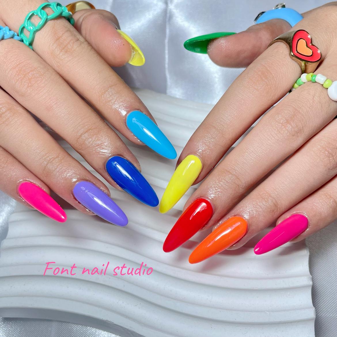 โพสต์ ของ Font nail studi|Lemon8