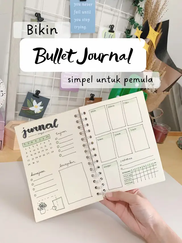 BIKIN BULLET JOURNAL SIMPEL UNTUK PEMULA? BISA! 🙌 | Artikel diposting ...