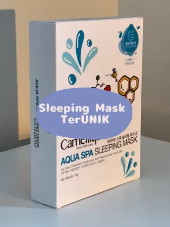Camellique AQUA SPA Sleeping Mask | Artikel diposting oleh Zara ...