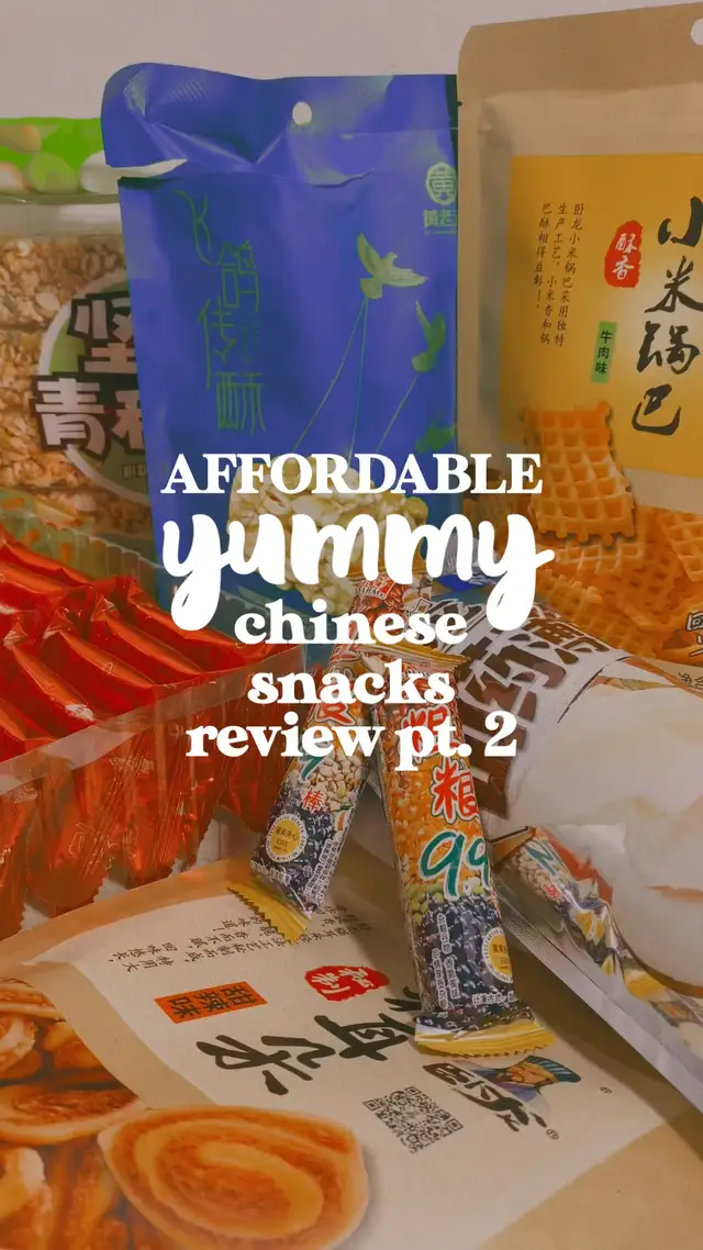 Affordable tasty Chinese snacks review pt.2 | Article posted by Ann ...