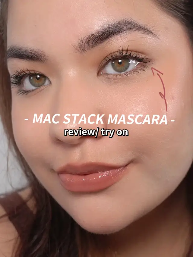 Reviewing viral MAC stack mascara 😍 | Article posted by Andathesea | Lemon8