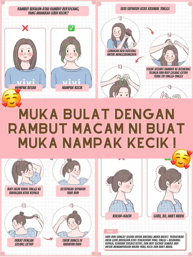 16 idea Muka Bulat Besar Rambut teratas pada tahun 2024