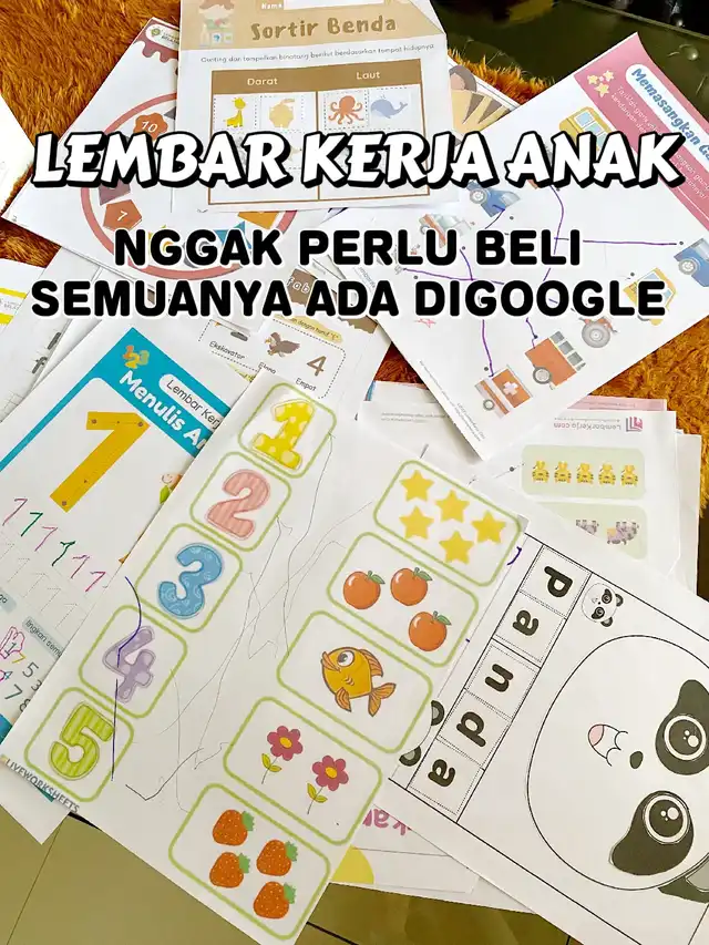 Lembar Kerja Anak Paud Tema Tanaman Buah - Pencarian Lemon8