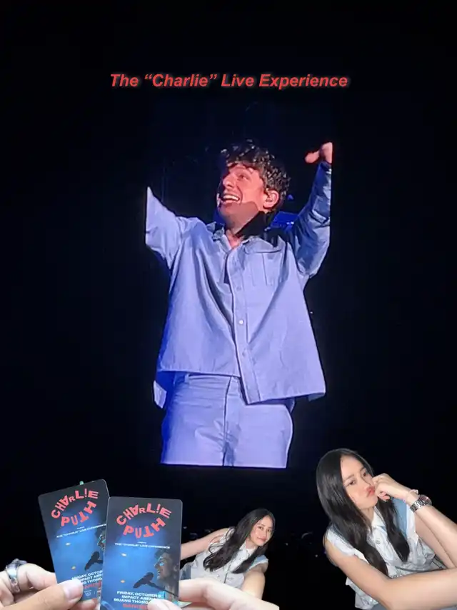 Charlie Puth Bkk - การค้นหาใน Lemon8